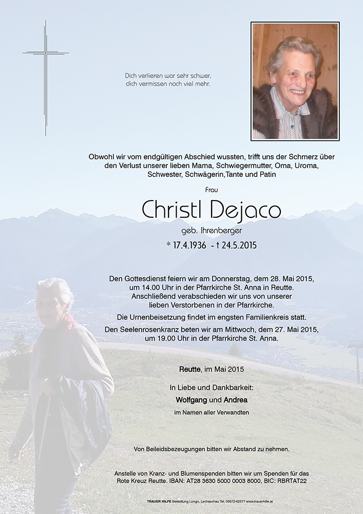 Christl Dejaco